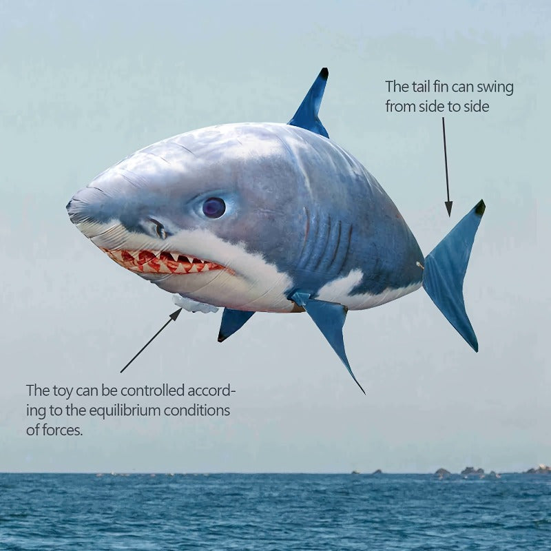 HighPeak Remote Control Flying Shark – Giant Inflatable RC Balloon Toy