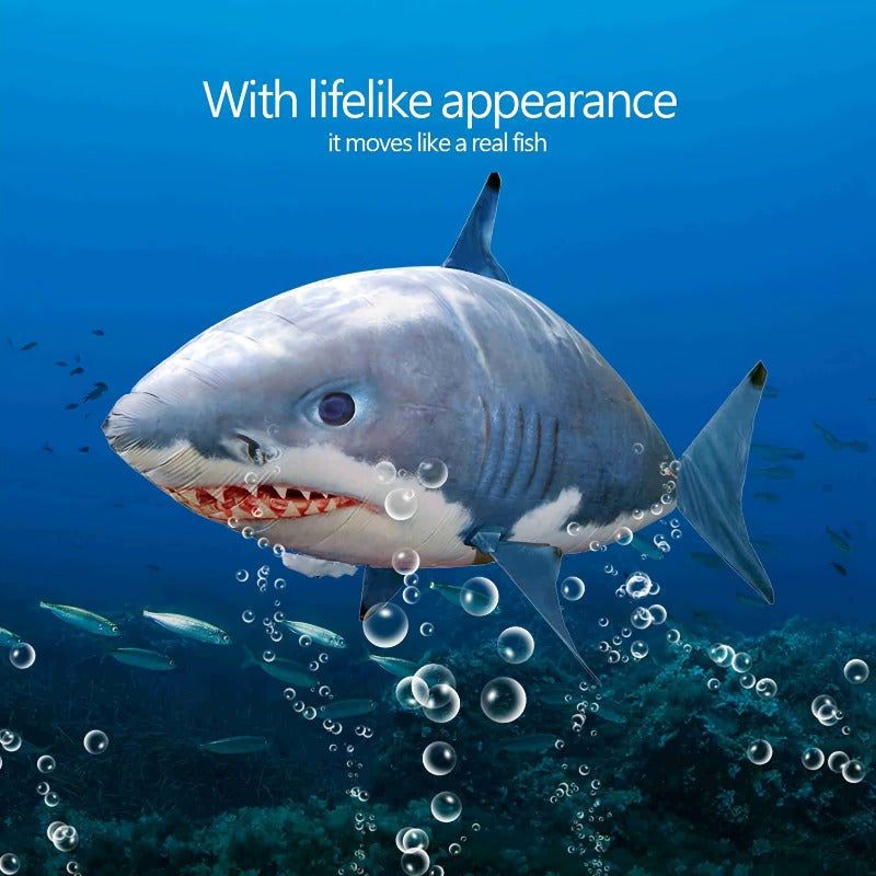 HighPeak Remote Control Flying Shark – Giant Inflatable RC Balloon Toy