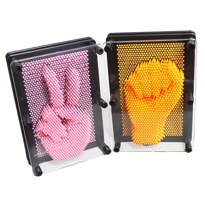 HighPeak 3D Pin Art Board – Novelty Clone Toy for Creative Impressions