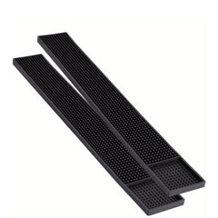 HighPeak Non-Slip Bar Mat – Rubber Spill Drain Mat for Home & Bars