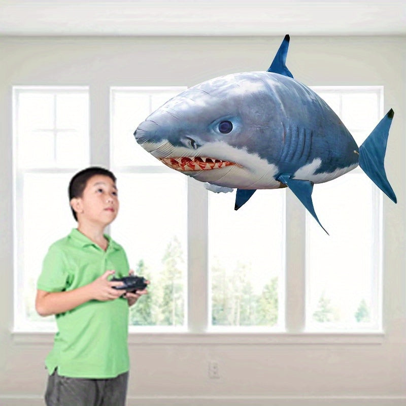 HighPeak Remote Control Flying Shark – Giant Inflatable RC Balloon Toy