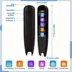 HighPeak Scanning Reader Pen with OCR, Text-to-Speech & Translator
