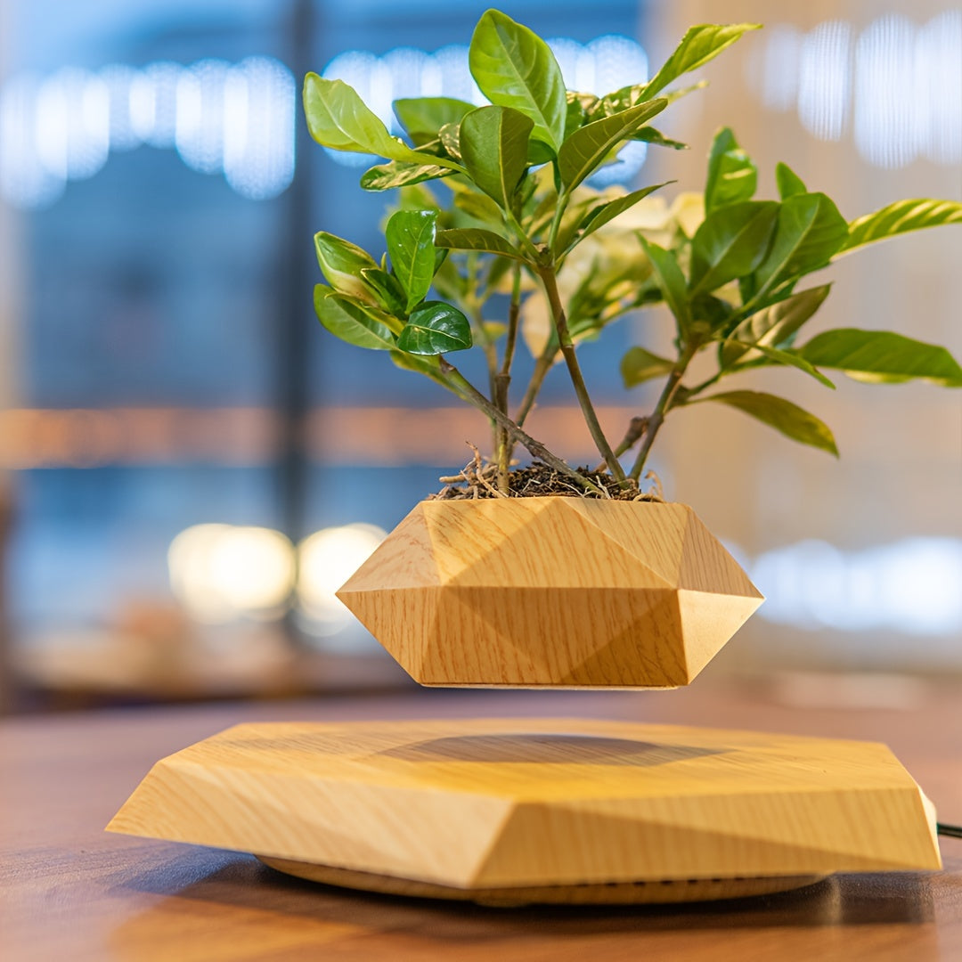 HighPeak Levitating Magnetic Plant Pot – Floating Modern Decor