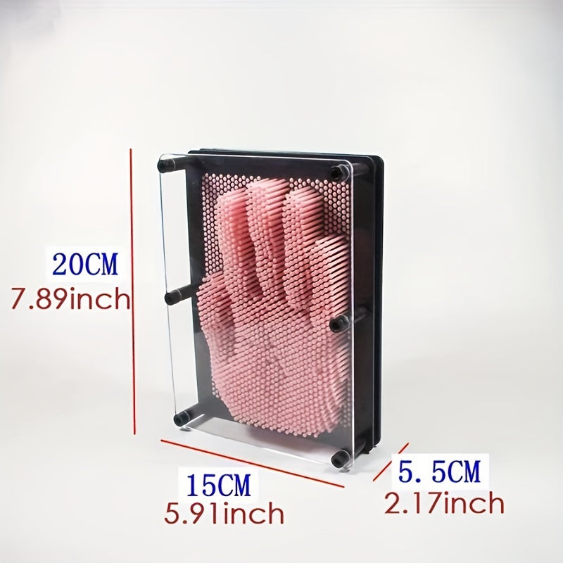 HighPeak 3D Pin Art Board – Novelty Clone Toy for Creative Impressions