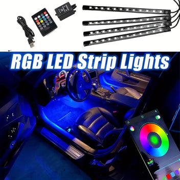 HighPeak GlowRide – Interior RGB LED Light Kit for Epic Drive Vibes