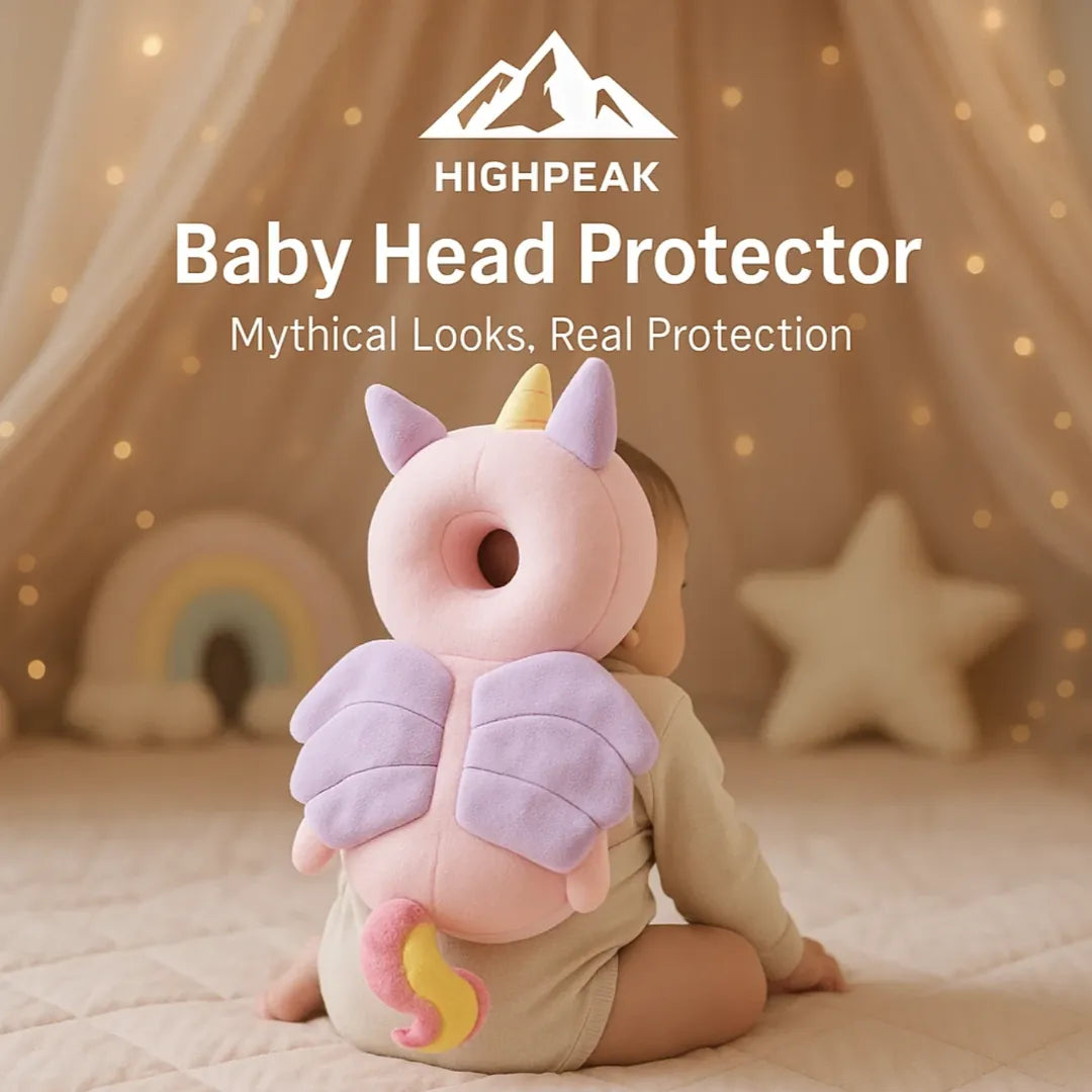 HighPeak Baby Head Protector Backpack Pillow – Soft, Safe & Cute