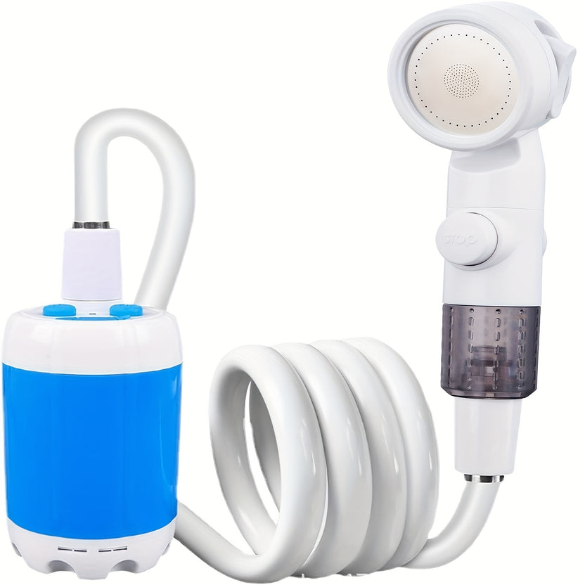 HighPeak Portable Electric Camping Shower – Rechargeable & Easy to Use