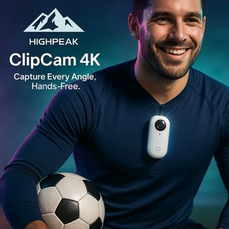 ClipCam 4K™ – Ultra HD POV Action Camera | HighPeak