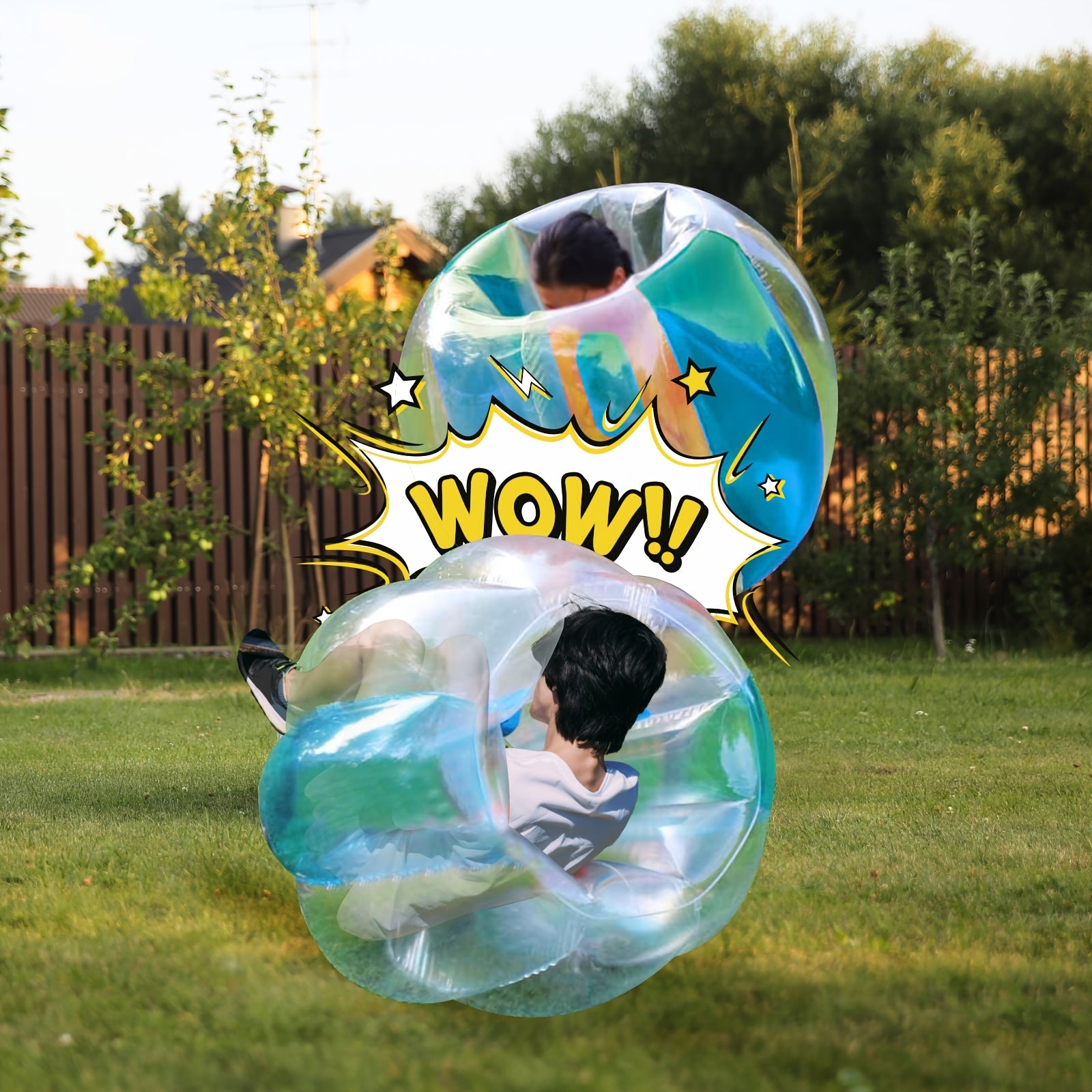 HighPeak Inflatable Bumper Ball – Human Bubble Soccer Ball for Outdoor