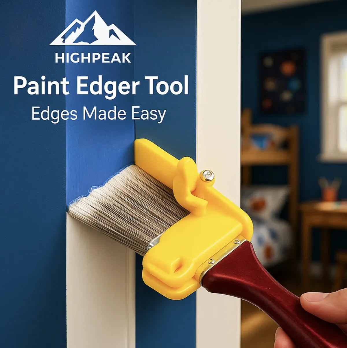 HighPeak Paint Edger Tool for Sharp Lines and Easy Trim Painting