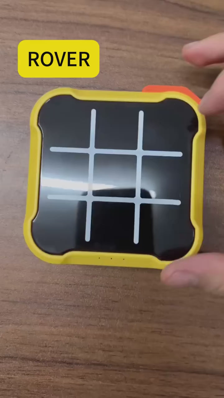 HighPeak Electronic Tic Tac Toe – Portable Montessori Brain Game