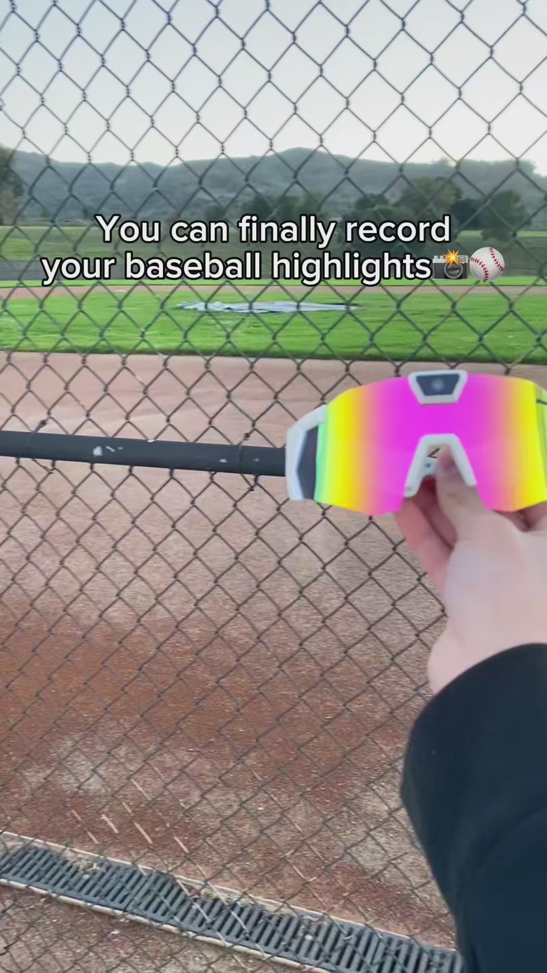 HighPeak Baseball Camera Glasses – Hands‑Free POV Game Recording
