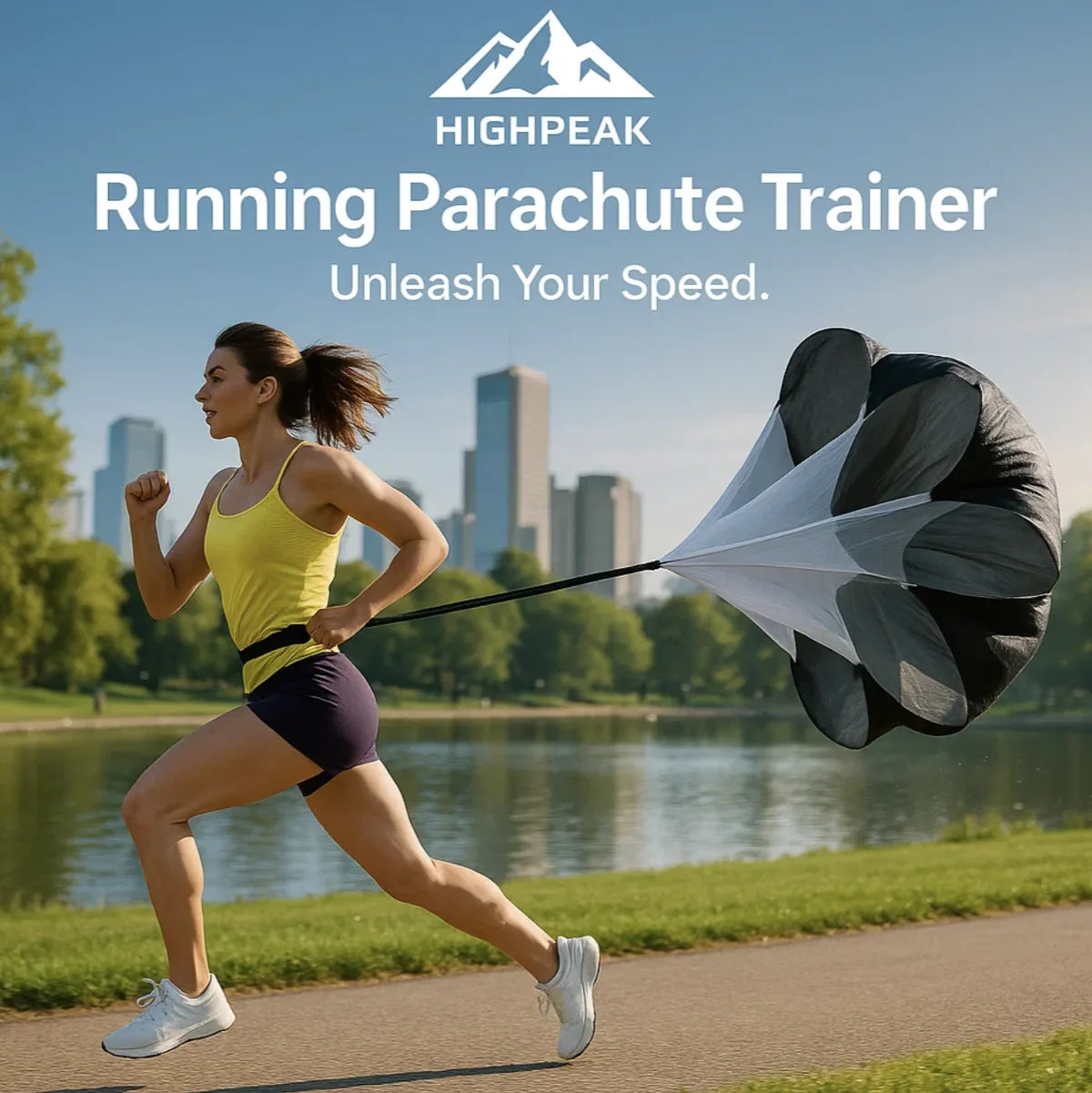 HighPeak Running Parachute Trainer – Speed & Resistance Training Gear