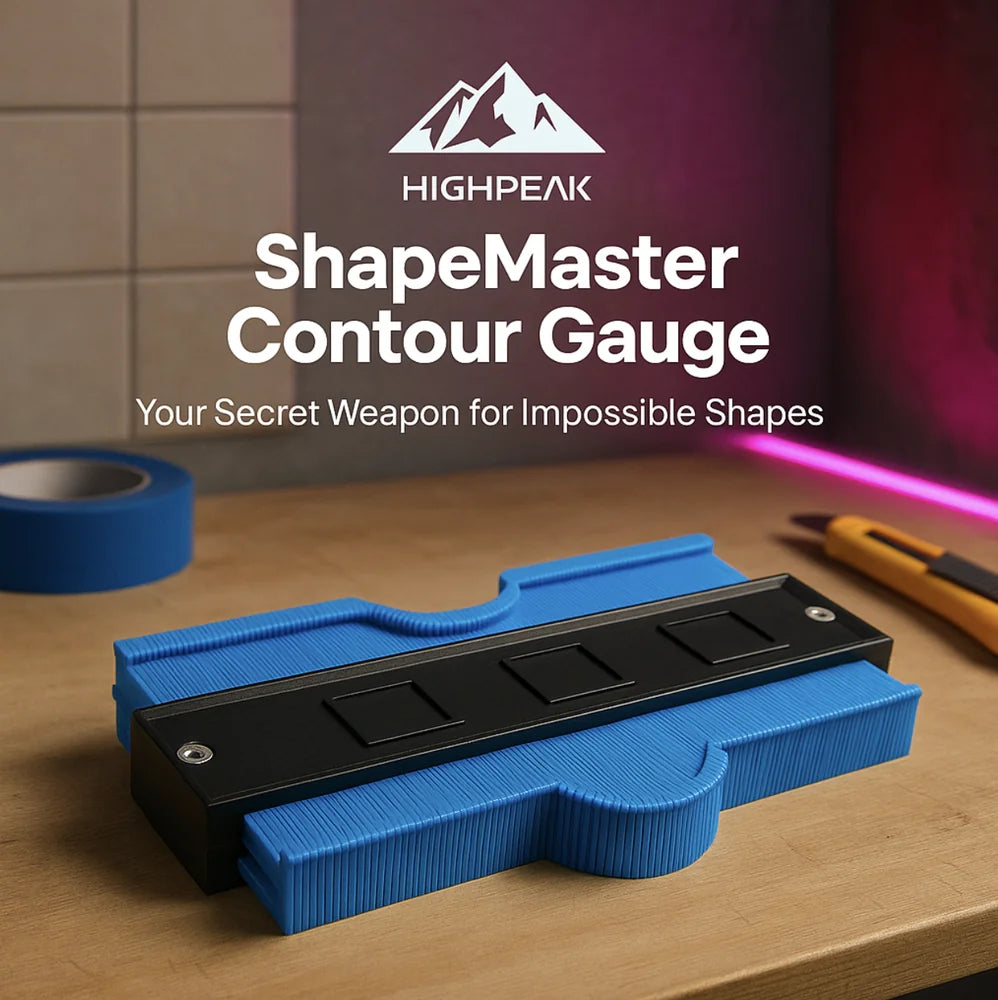 HighPeak ShapeMaster Gauge – Copy Any Curve for Perfect DIY Cuts